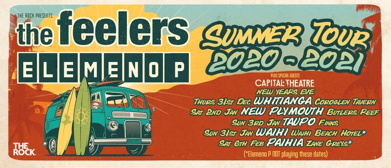 The Feelers & Elemeno P - Summer Tour 2021 - Eventfinda