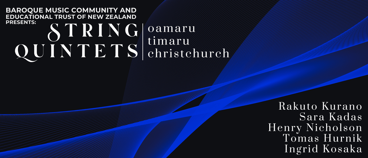 String Quintets with Two Cellos Concert Tour - Eventfinda