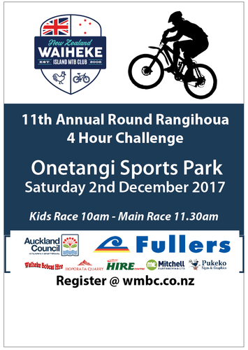13th Annual Round Rangihoua Mountain Bike Relay - Auckland - Eventfinda