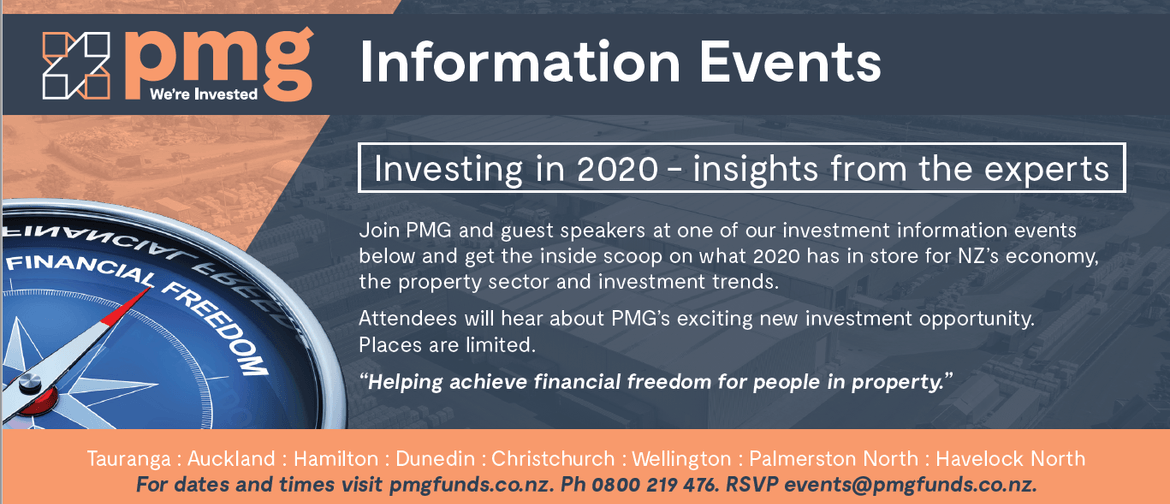 PMG Information Event - Christchurch - Eventfinda