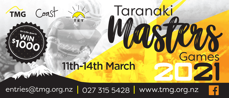 2021 TET Taranaki Masters Games - Stratford - Eventfinda