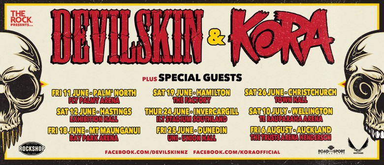 Devilskin & Kora NZ Tour - Mt Maunganui - Eventfinda