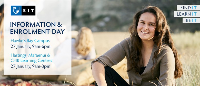EIT Information and Enrolment Day - Napier - Eventfinda