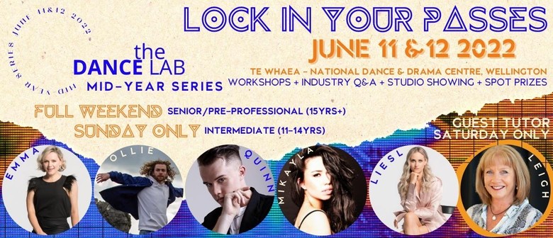 The Dance Lab Mid-Year Series - Wellington - Eventfinda