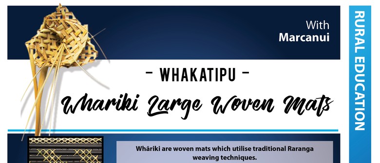 Whariki Large Woven Mats - Arrowtown - Eventfinda