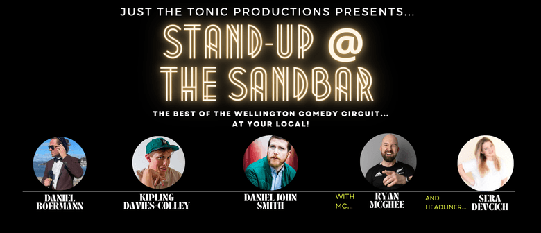 Stand-up at the Sandbar - Porirua - Mana - Eventfinda