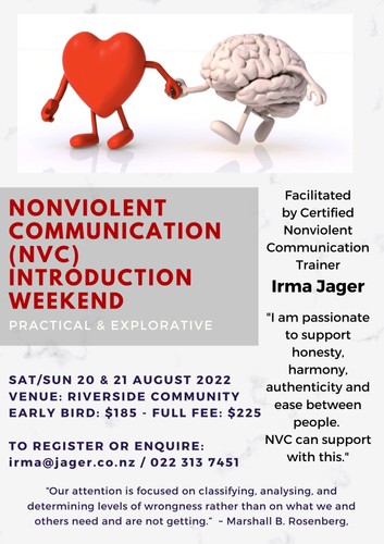Nonviolent Communication (NVC) Introduction - Motueka - Eventfinda