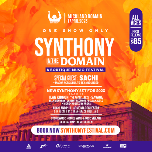 SYNTHONY In The Domain - Auckland - Eventfinda