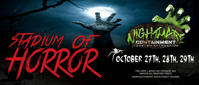 Nightmares Stadium of Horror - Feilding - Eventfinda