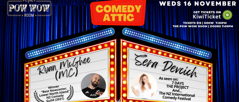 The Comedy Attic - Wellington - Eventfinda