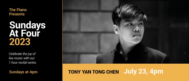 Tony Yan Tong Chen - Sundays at Four - Christchurch - Eventfinda