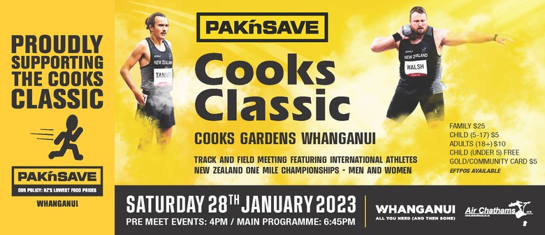 Pak'nSave Cooks Classic Athletic Meeting - Whanganui - Eventfinda