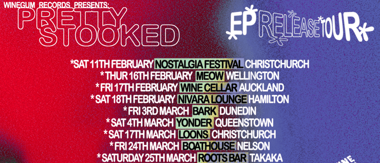 Pretty Stooked - EP Release Tour - Hamilton - Eventfinda