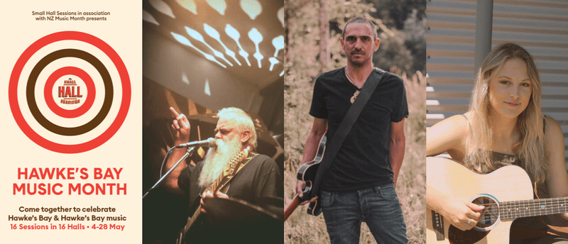 The Small Hall Sessions bring HB Music Month to Clive - Napier - Eventfinda