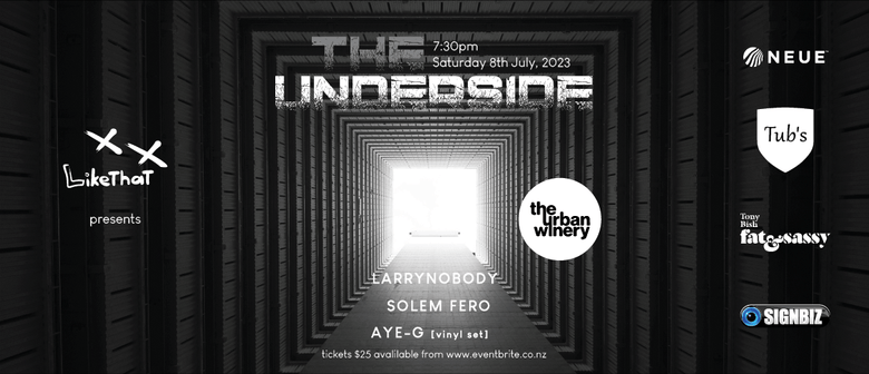 The Underside - Napier - Eventfinda