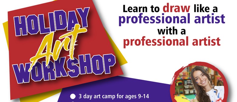 Draw Like an Artist - School Holiday Programme - Christchurch - Eventfinda