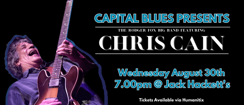 Chris Cain At the Blues Club - Wellington - Eventfinda