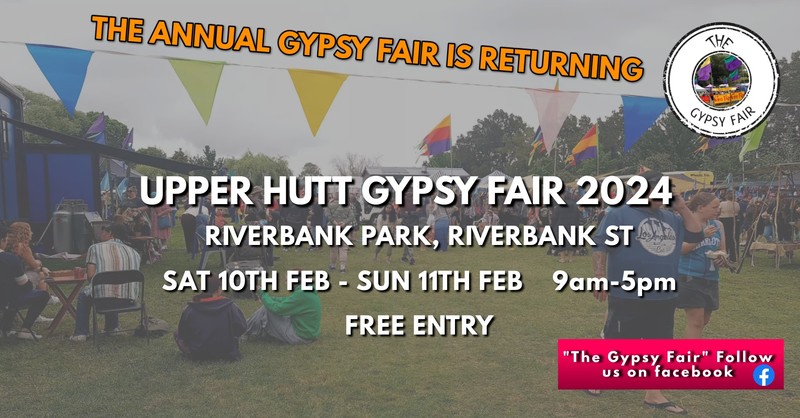 Upper Hutt Gypsy Fair 2024 - Upper Hutt - Eventfinda
