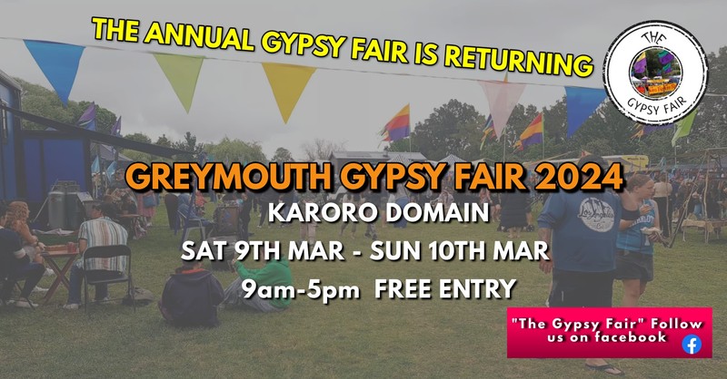 Greymouth Gypsy Fair 2024 - Greymouth - Eventfinda