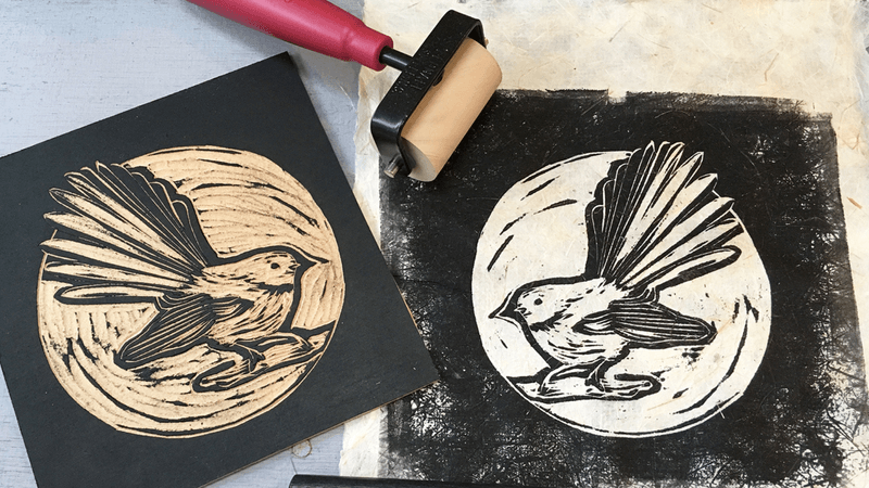 Exquisite Native Bird Printmaking Workshop - Ashhurst - Eventfinda