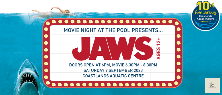 Movie at the Pool - Jaws - Paraparaumu - Eventfinda