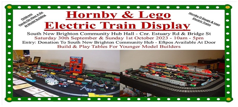 Hornby and Lego Electric Train Display - Christchurch - Eventfinda
