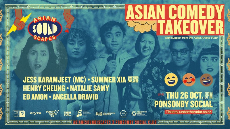 Asian Comedy Takeover - Auckland - Eventfinda