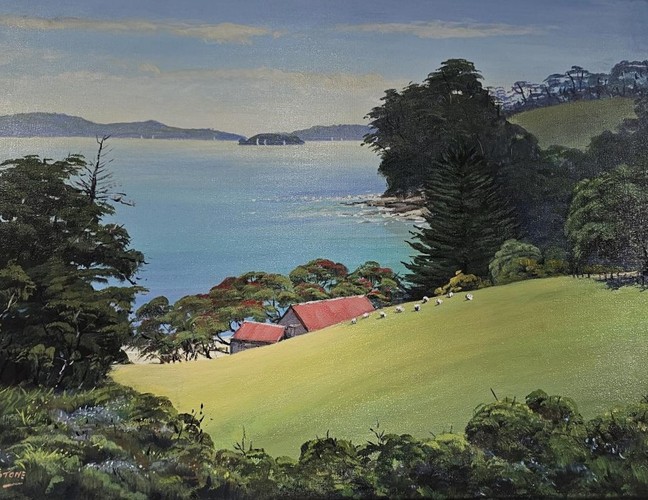 Landscape Paintings By David Stone - Auckland - Eventfinda