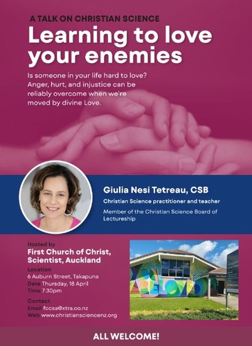 Learning to Love Your Enemies - Auckland - Eventfinda