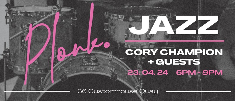 Jazz With Cory Champion + Guests - Wellington - Eventfinda