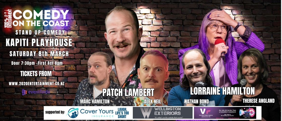 Comedy On the Coast - Paraparaumu - Eventfinda