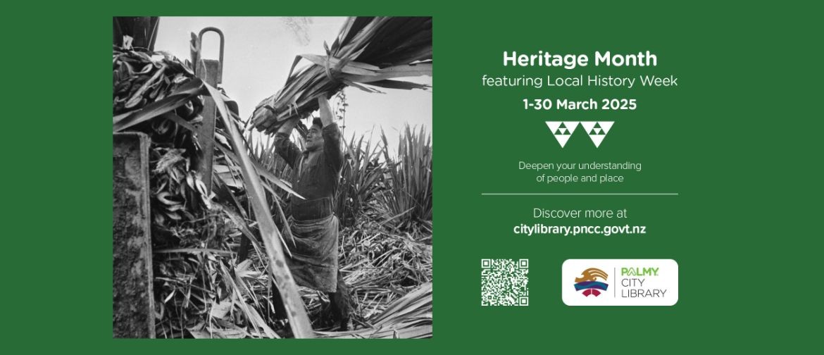 Heritage Month Featuring Local History Week - Palmerston North - Eventfinda