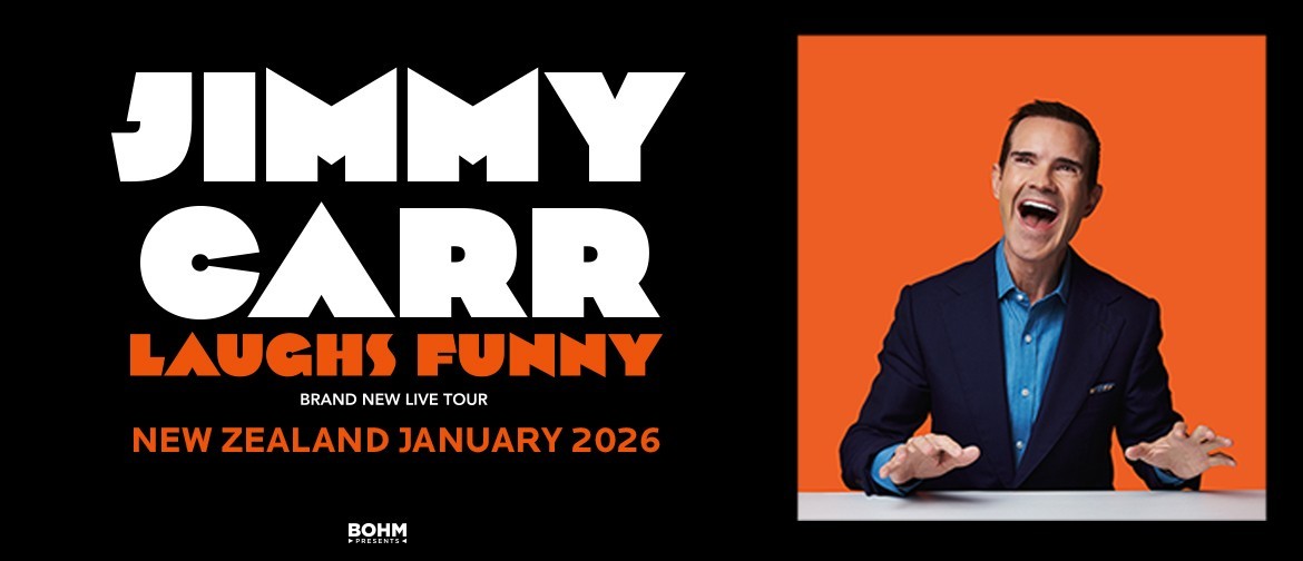 Jimmy Carr - Laughs Funny - Palmerston North - Eventfinda