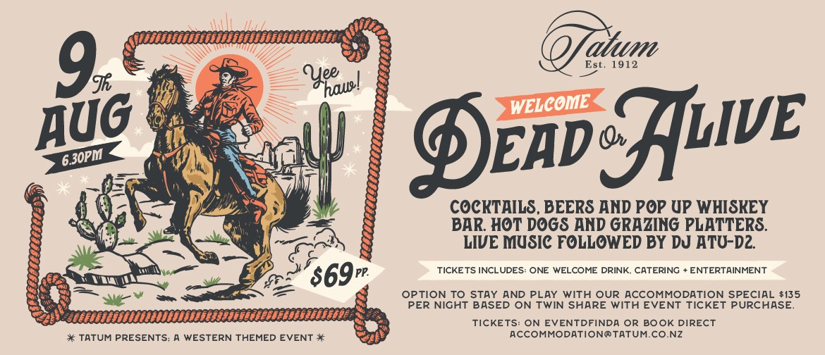 Yeehaw - Western themed Party - Manakau - Eventfinda