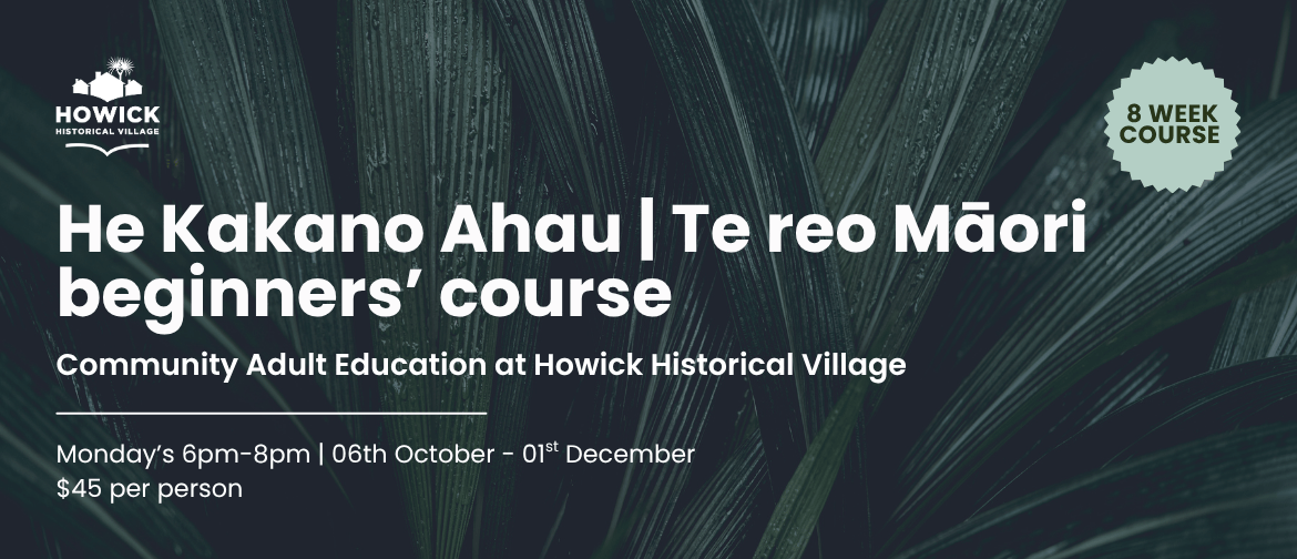 Te Reo Māori Beginners’ Course - Auckland - Eventfinda