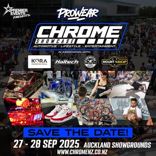 Chrome Showcase 2025 - Auckland - Eventfinda