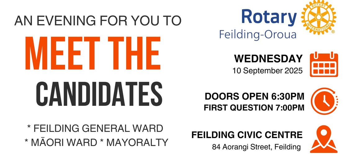 Meet the Candidates - Feilding - Eventfinda