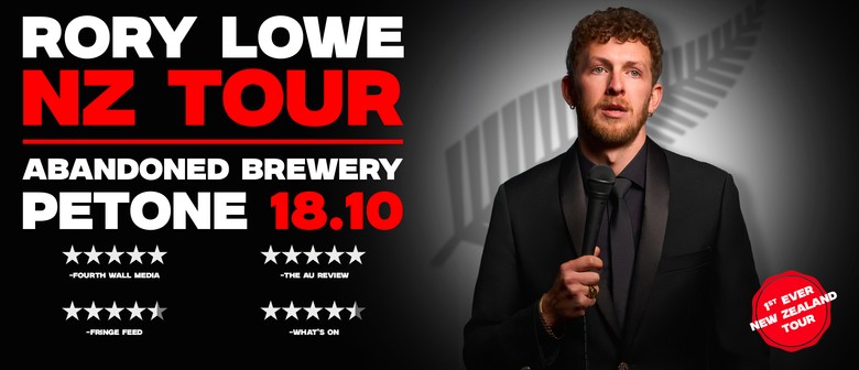Rory Lowe : 2025 NZ Tour - Auckland - Eventfinda