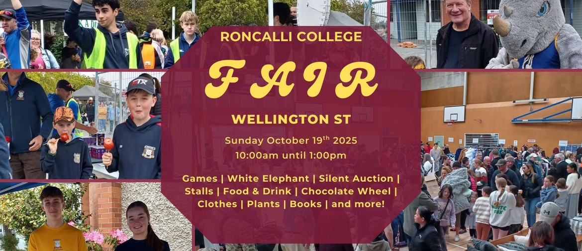 Roncalli College Fair - Timaru - Eventfinda