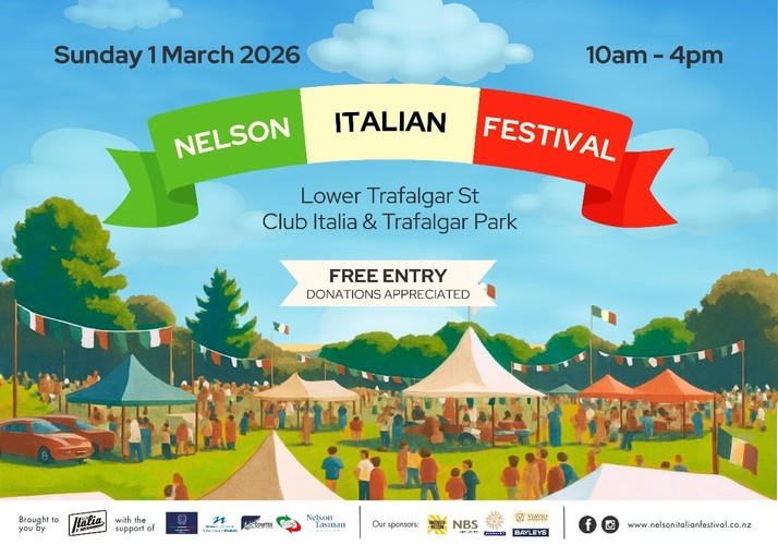 Nelson Italian Festival 2026 - Nelson - Eventfinda
