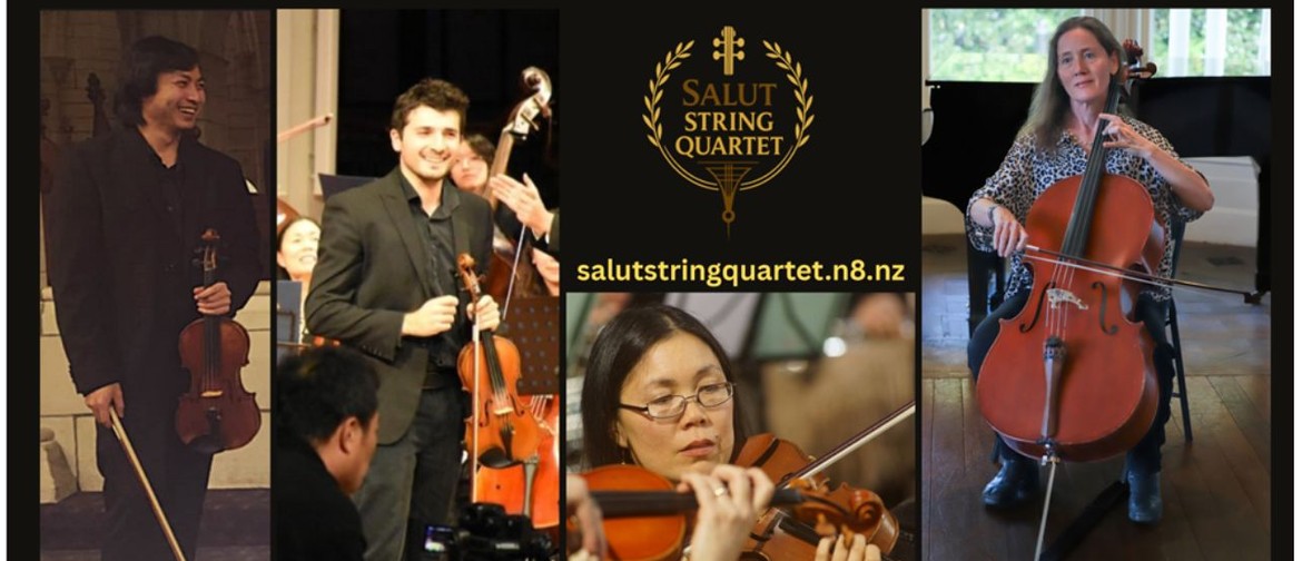 Vivaldi Four Seasons Salut String Quartet - Auckland - Eventfinda