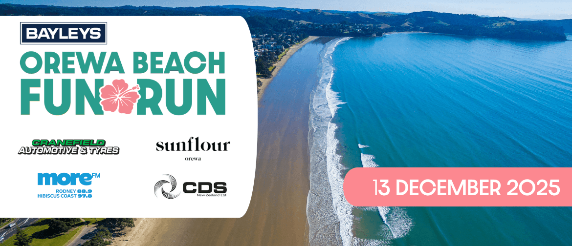 Bayleys Orewa Beach Fun Run - Auckland - Eventfinda