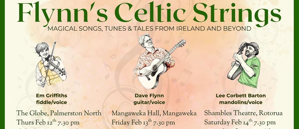 Flynn's Celtic Strings - Rotorua - Eventfinda