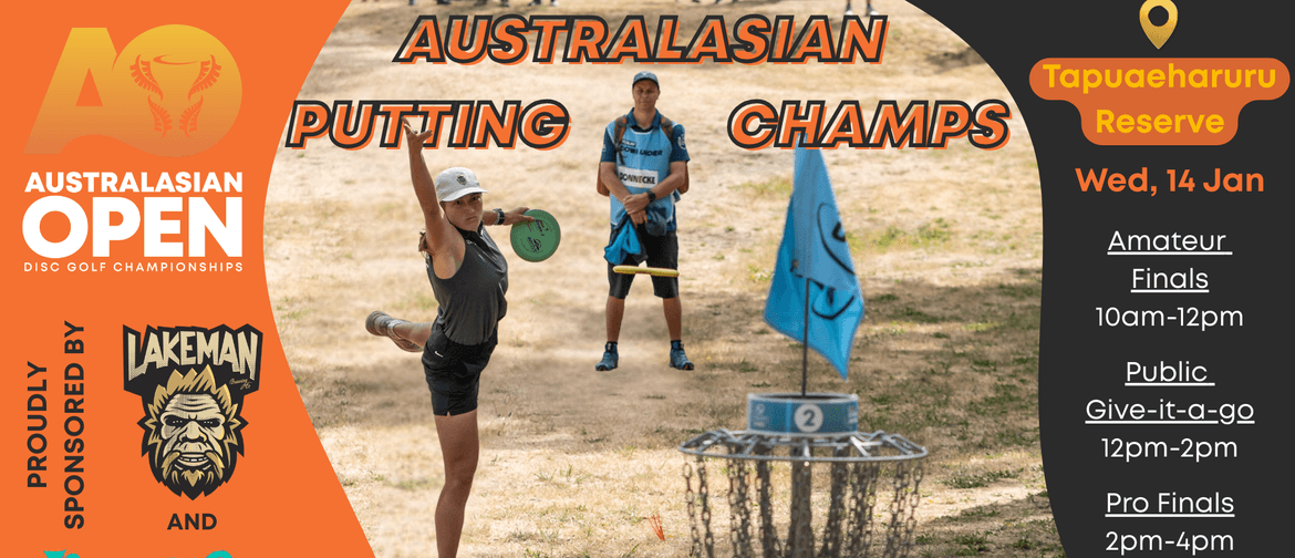 Jimmy Coops Australasian Putting Championships - Taupō - Eventfinda