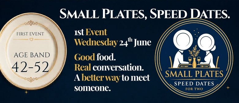 Small Plates Speed Dates - Eventfinda