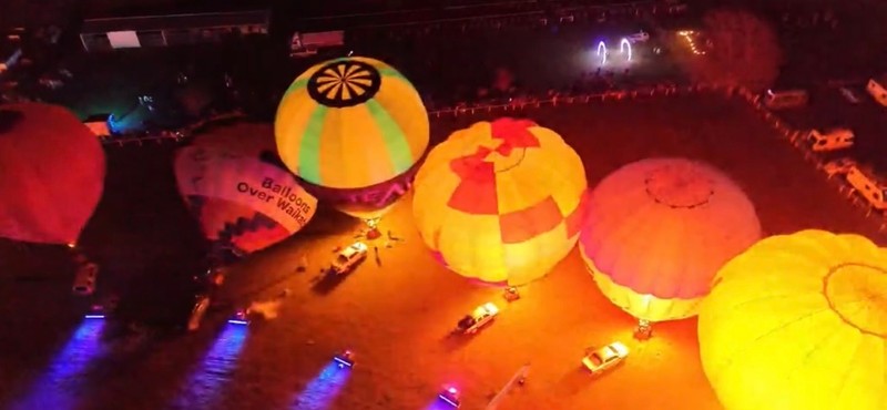 Fire & Ice Hot Air Balloon Glow and Laser Festival - Methven - Eventfinda