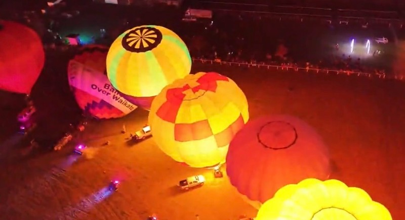 Fire & Ice Hot Air Balloon Glow and Laser Festival - Methven - Eventfinda